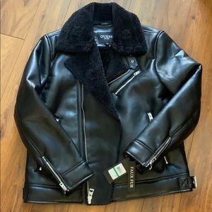 Guess | Jackets & Coats | Mens Leather Jacket | Poshmark
